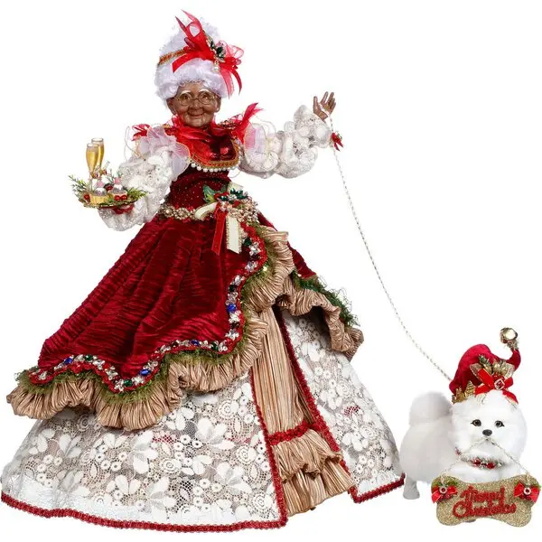 MARK ROBERTS African American Mrs. Claus Christmas Party - Red