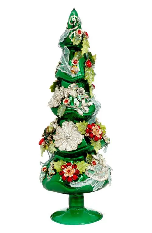 MARK ROBERTS Jeweled Tree - Green