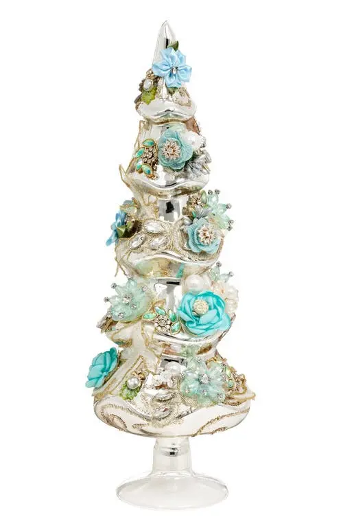 MARK ROBERTS Jeweled Tree, Blue - Turquoise