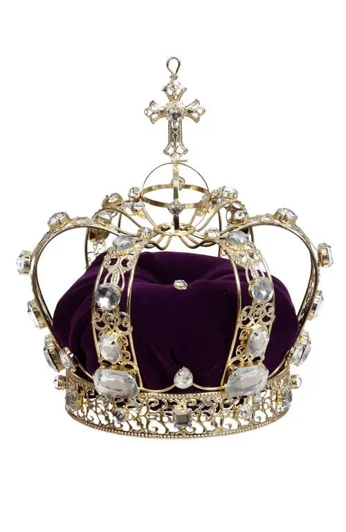 MARK ROBERTS Queens Crown - Dark Purple