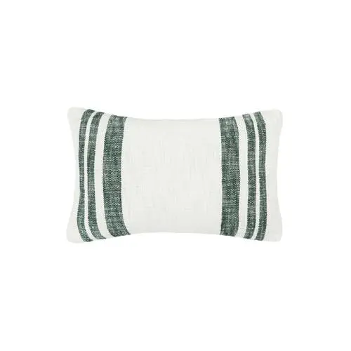 CAROL & FRANK Morgan Striped Throw Pillow Parent - Green