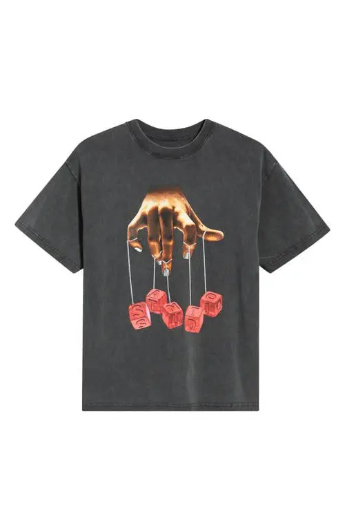 SANTO STUDIO Dice Hand Graphic T-shirt