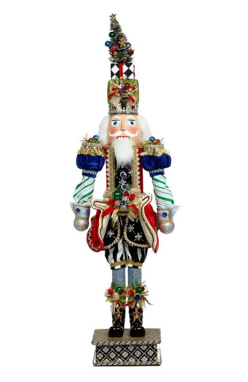MARK ROBERTS Christmas Tree Nutcracker - Blue
