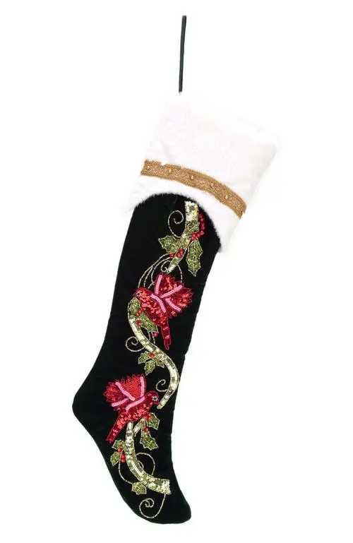 MARK ROBERTS Cardinal Stocking - Red