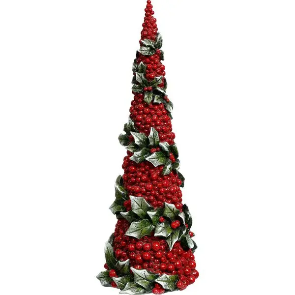 MARK ROBERTS Holly Berry Cone Tree