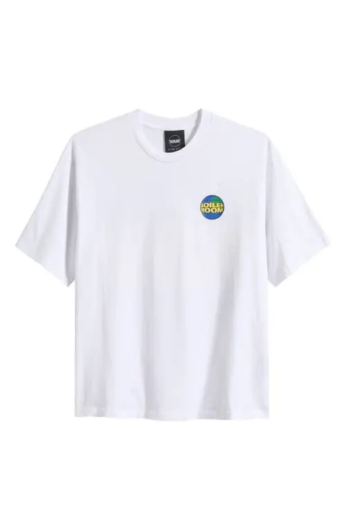 BOILER ROOM Globe Logo Graphic T-shirt