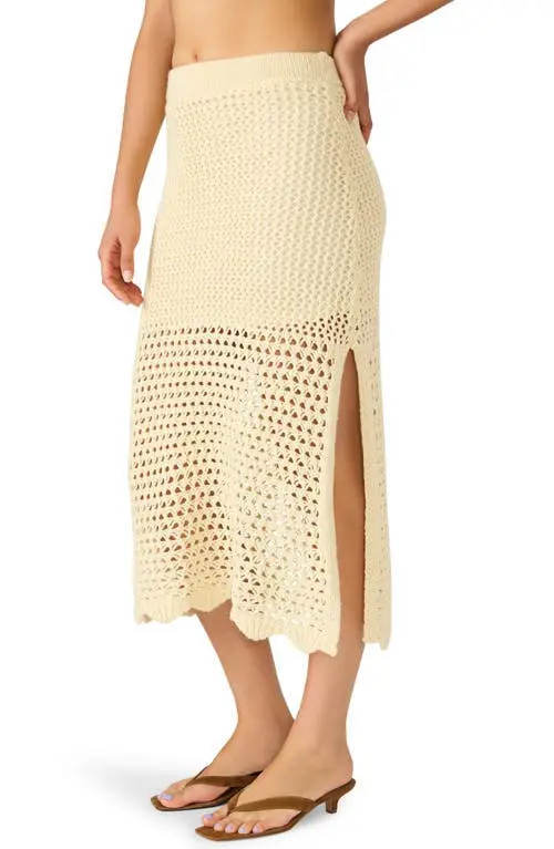Steve Madden Open Stitch Midi Skirt