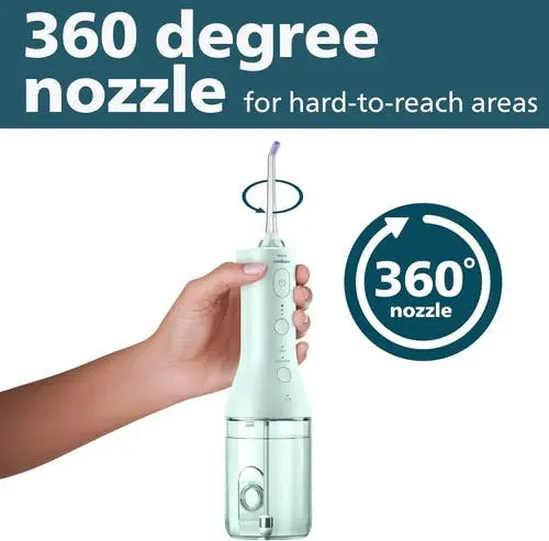 PHILIPS SONICARE Power Flosser 3000 Quad Stream Water Flosser - Mint