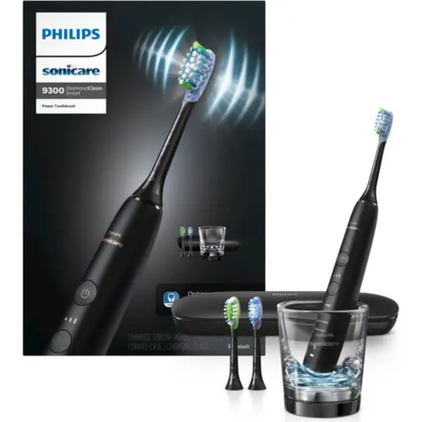 PHILIPS SONICARE Diamondclean Smart 9300 Electric Toothbrush - Black