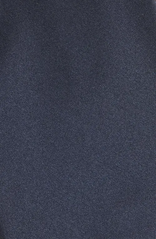 Canali Solid Silk Neck Tie - Navy