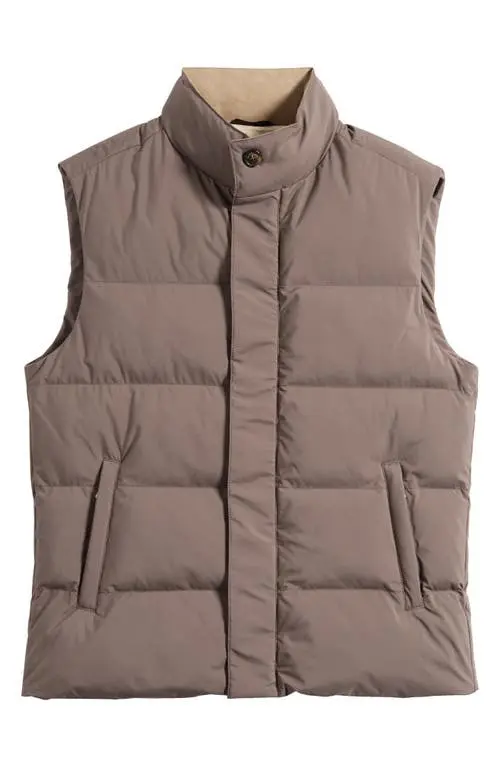 AURELIEN Waterproof Quilted Vest - Ash Grey