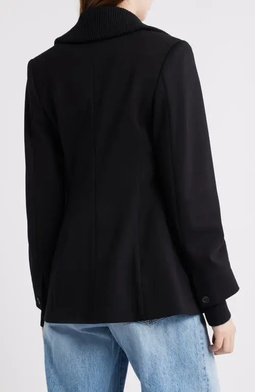 Rag & Bone Frank Ponte Knit Blazer - Black
