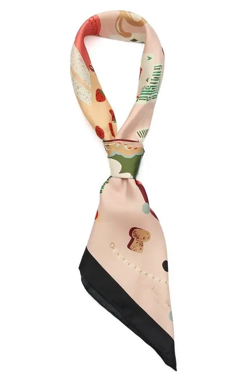 Kate Spade New York Festive Party Square Silk Scarf - Multi