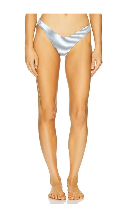 MONTCE Lulu Bikini Bottom - Blue Stripe