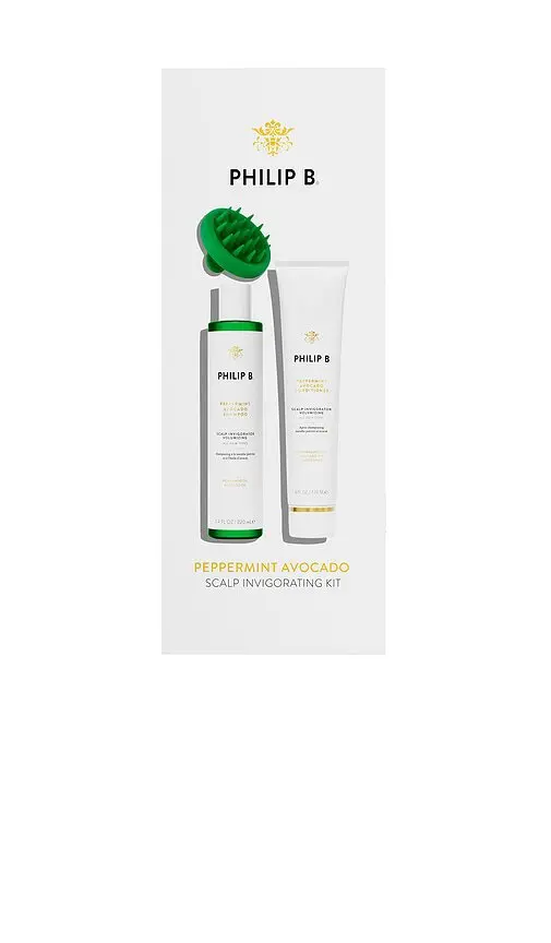 PHILIP B® Peppermint Avocado Scalp Invigorating Kit - N,a