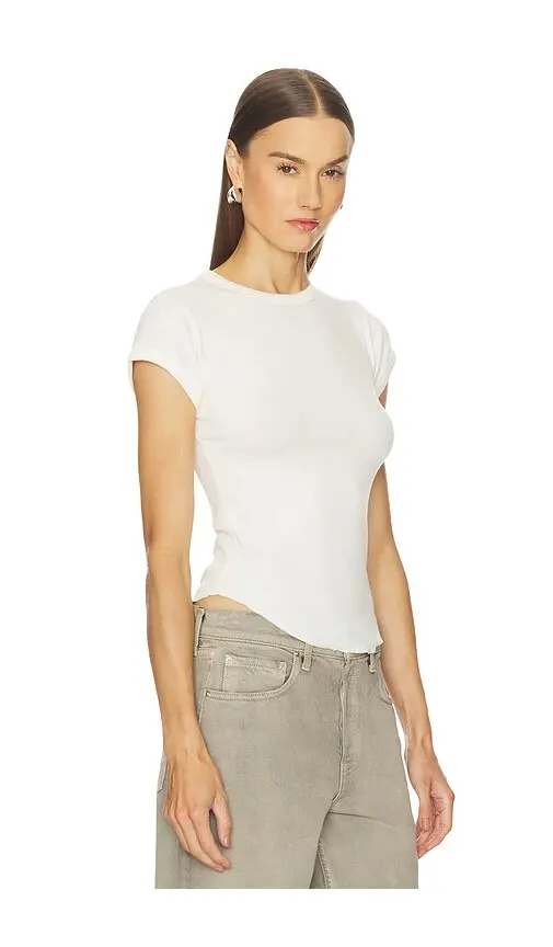GRLFRND Scoop Hem Baby Tee