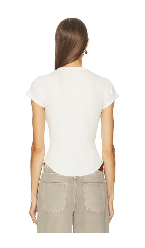 GRLFRND Scoop Hem Baby Tee