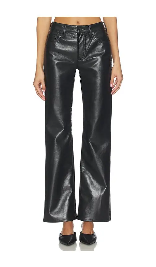 Citizens Of Humanity Genova Low Rise Straight Leather Trousers