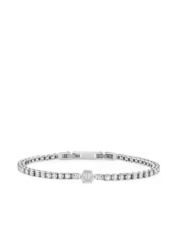 Philipp Plein Royal Tennis Bracelet - Silver