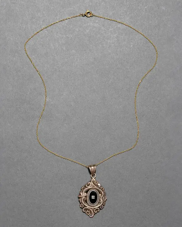 Alexis Bittar Victorian 10k Lucy Pendant Necklace - Gold