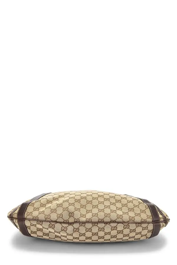 Gucci Original Gg Crystal Abbey Convertible Hobo - Brown
