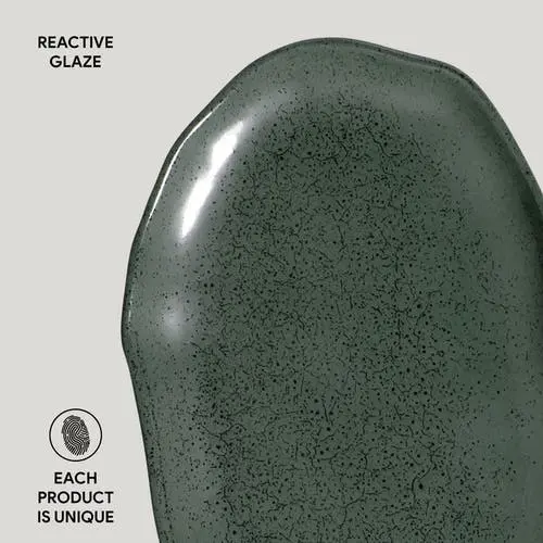 PORTO BRASIL Shallow Bio Oval Platter Medium Set Of 4