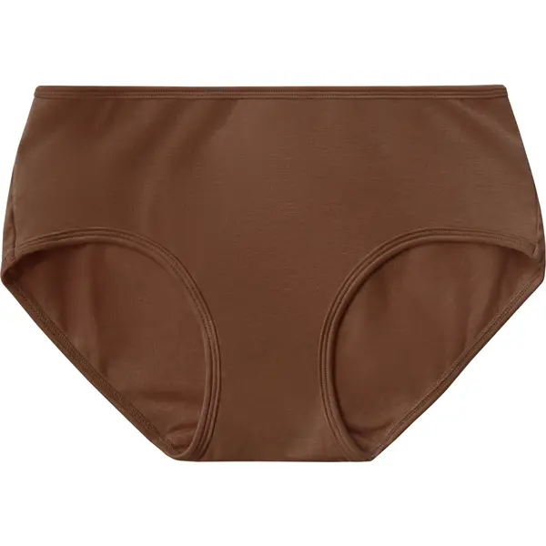 PROCLAIM Organic Cotton Mid Rise Brief - Deep Nude