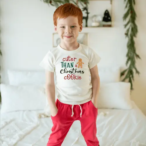 FINN + EMMA Organic Graphic Christmas Cookie Tee