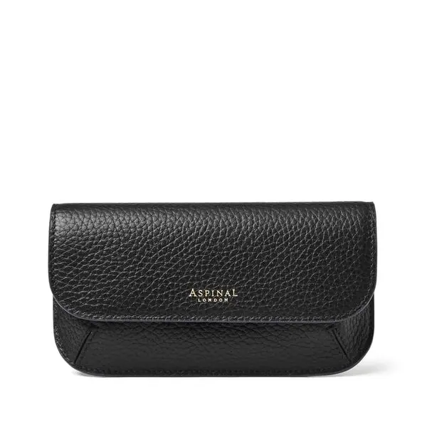 ASPINAL OF LONDON Ella Sunglasses Case - Black