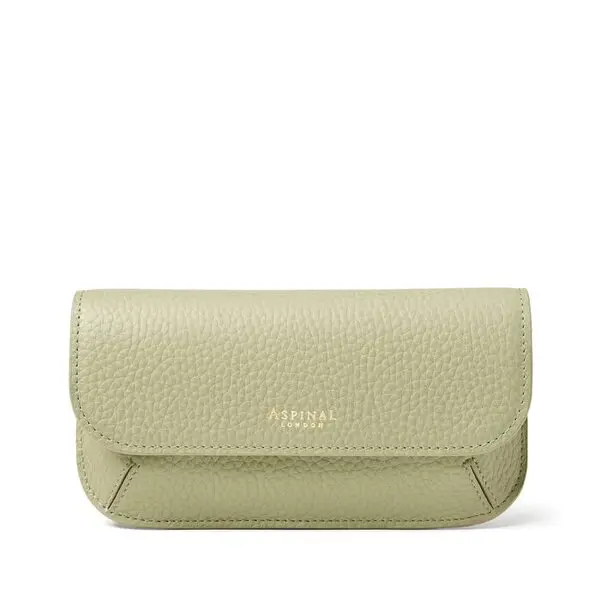 ASPINAL OF LONDON Ella Sunglasses Case - Green