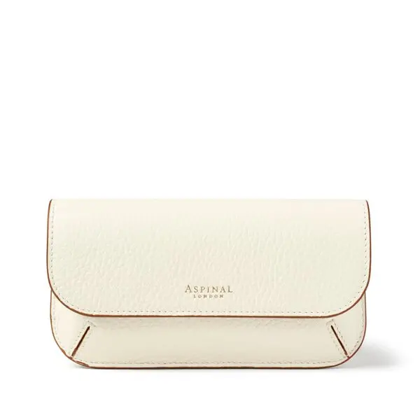 ASPINAL OF LONDON Ella Sunglasses Case - Ivory