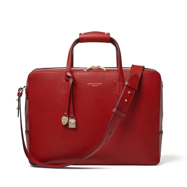 ASPINAL OF LONDON Brook Street Bag - Red
