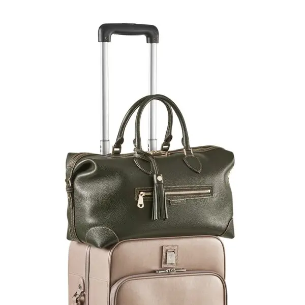 ASPINAL OF LONDON Hudson Weekender Bag - Green