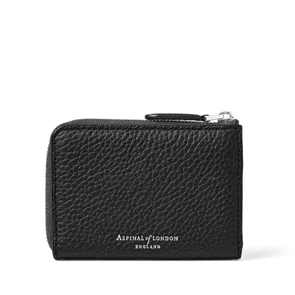 ASPINAL OF LONDON Key Holder Wallet In Pebble