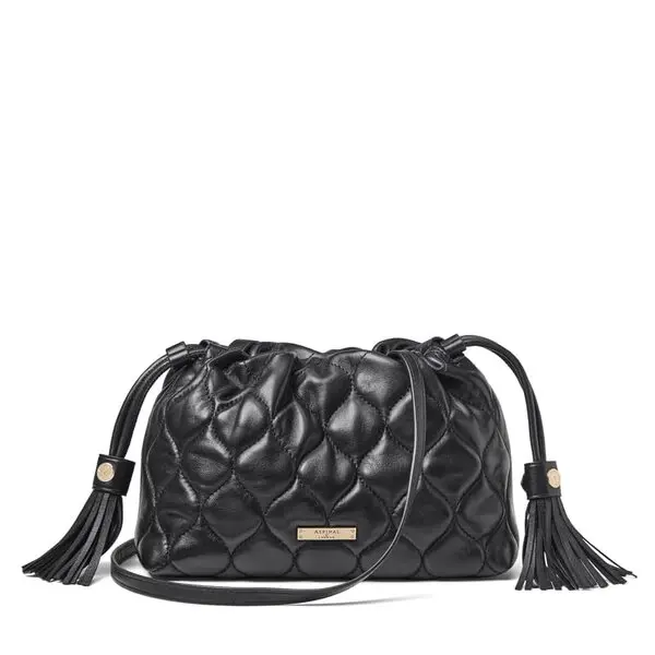 ASPINAL OF LONDON Amelia In Velvet - Black