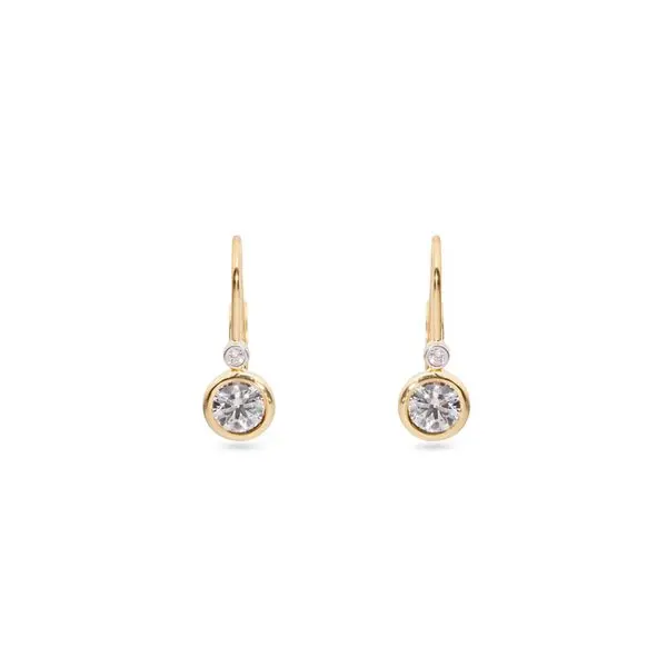 ASPINAL OF LONDON Diamond And Iolite 14ct Earrings - Gold