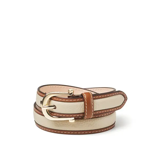 ASPINAL OF LONDON Bella Waist Belt - Natural/tan
