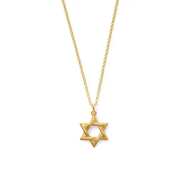 ASPINAL OF LONDON Star Of David Pendant Necklace - Gold