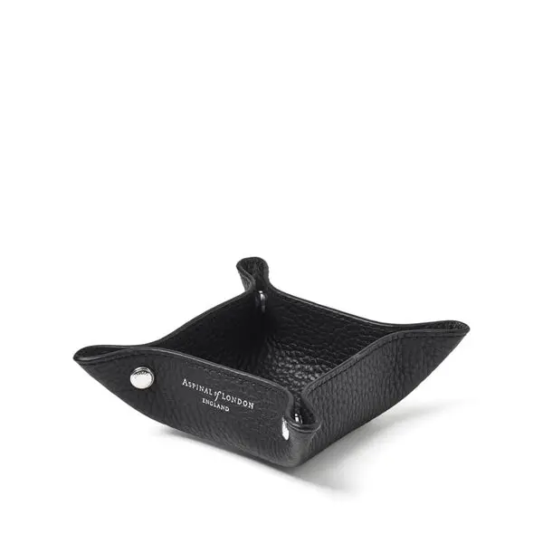 ASPINAL OF LONDON Mini Soft Tidy Tray - Black