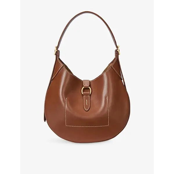 Polo Ralph Lauren Polo Id Small Leather Shoulder Bag