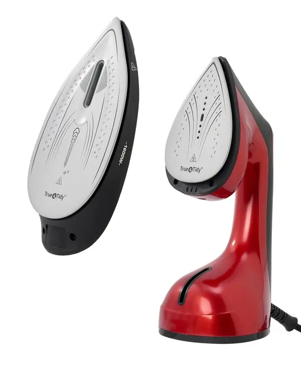 TRUE & TIDY Duopress Xl Iron And Steamer - Red