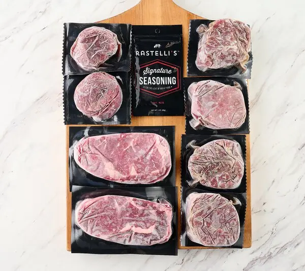 RASTELLI'S 8 Piece Reserve Steak Lovers Pack