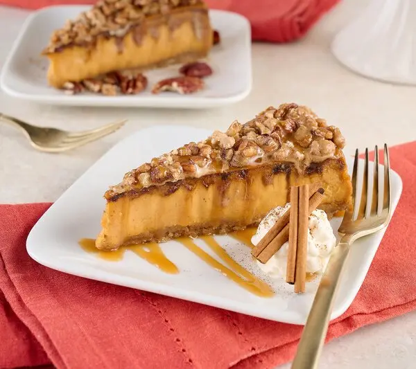 DELIZIOSO DESSERTS 4.5lb Pumpkin Praline Cheesecake - One-color