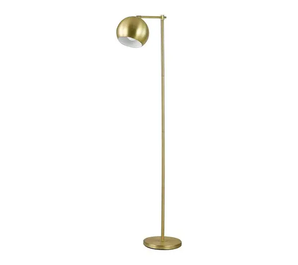 GLOBE ELECTRIC 60' Gold Finish Floor Lamp - One-color
