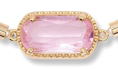 BROOK & YORK Daphne Birthstone Bracelet - Pink