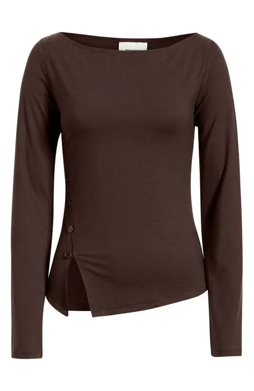 REFORMATION Nicola Knit Top - Mole