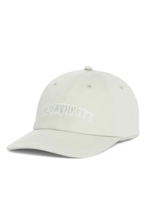 FAVORITE DAUGHTER Adjustable Baseball Cap - Light Sage
