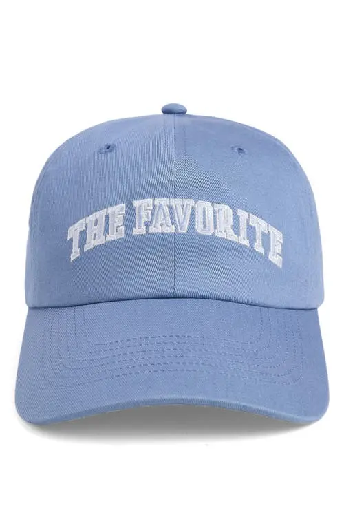 FAVORITE DAUGHTER Adjustable Baseball Cap - Sea Blue