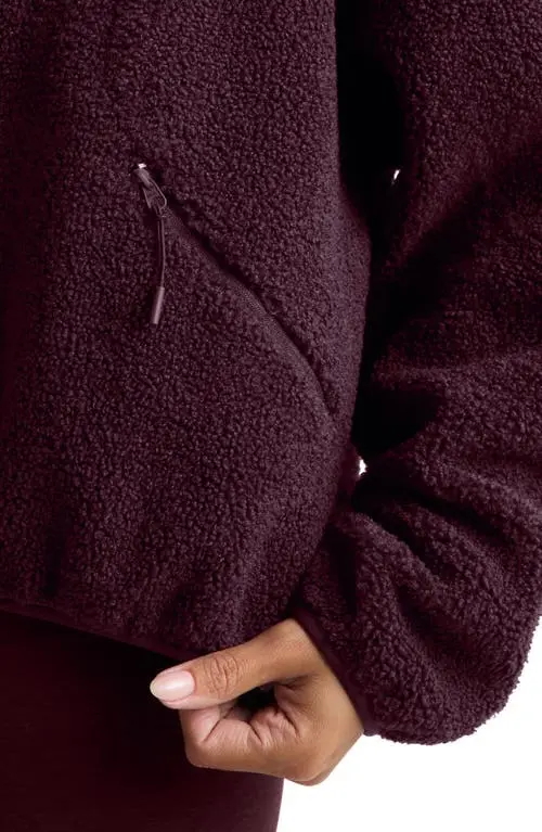 Beyond Yoga Unity Zip Jacket - Cabernet