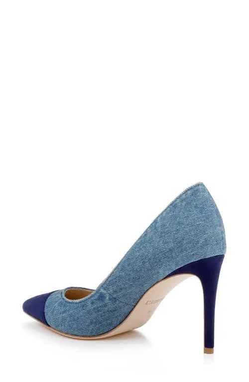 L'Agence Kendelle Pumps - Light Denim